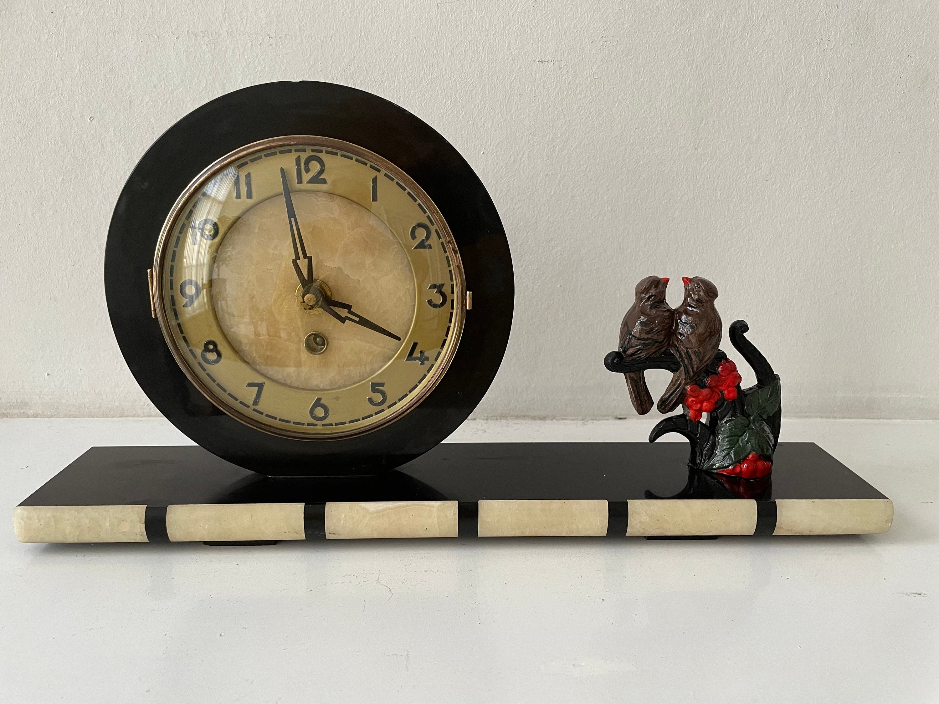 Art Deco Mantle Clock, 1920 - Etsy