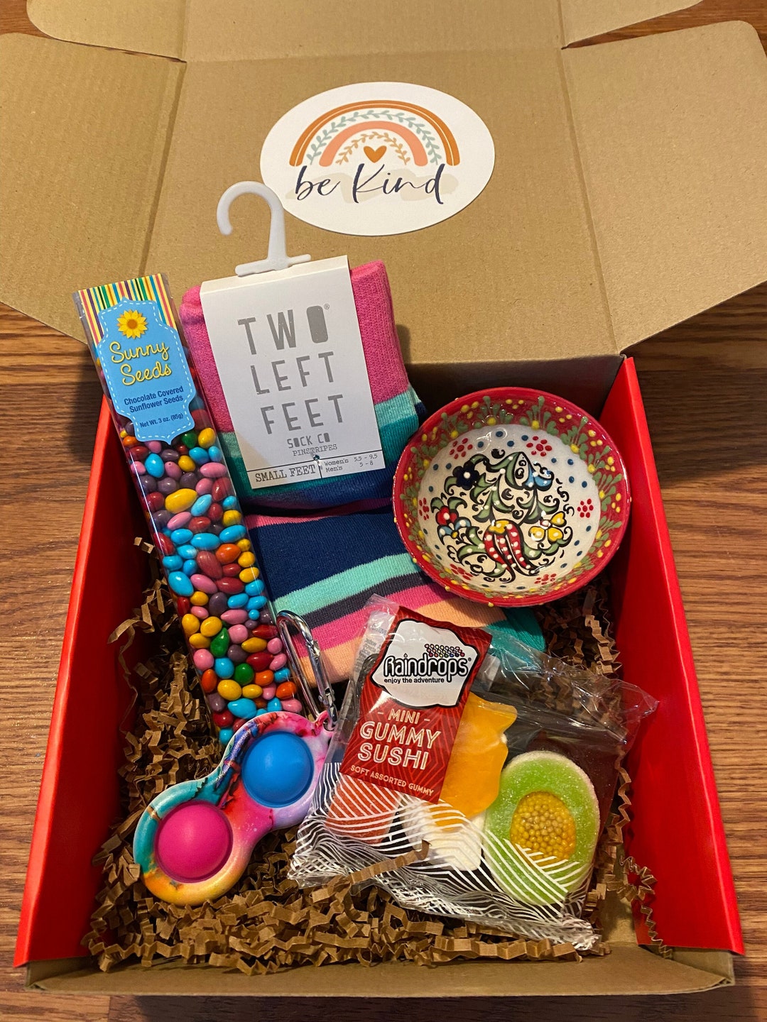 Rainbow Gift Box - Etsy