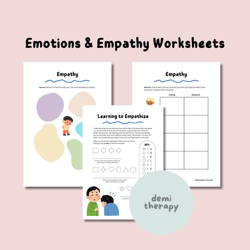 Perspective Taking Worksheet - Etsy