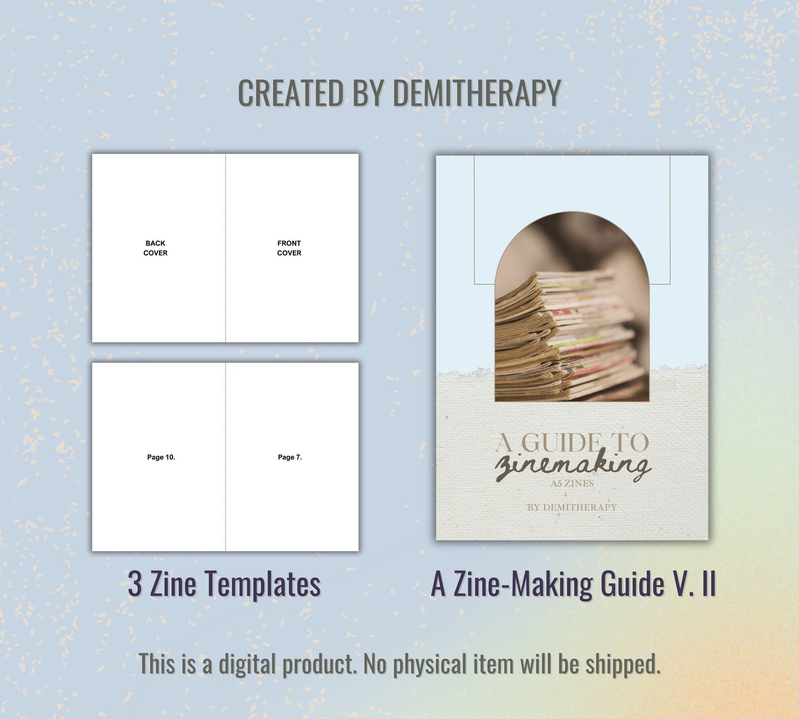 A5 Zine Templates | Canva Editable Templates, A Guide to Zine-making ...