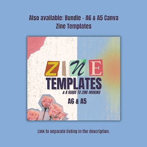 A6 Zine Templates | Canva Editable Templates, A Guide to Zine-making ...