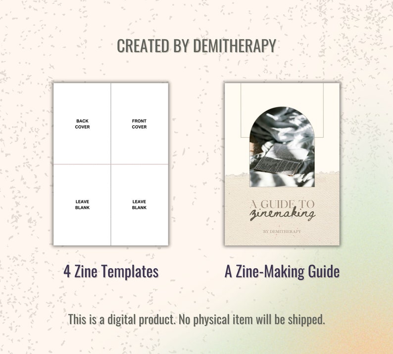 A6 Zine Templates | Canva Editable Templates, A Guide to Zine-making ...
