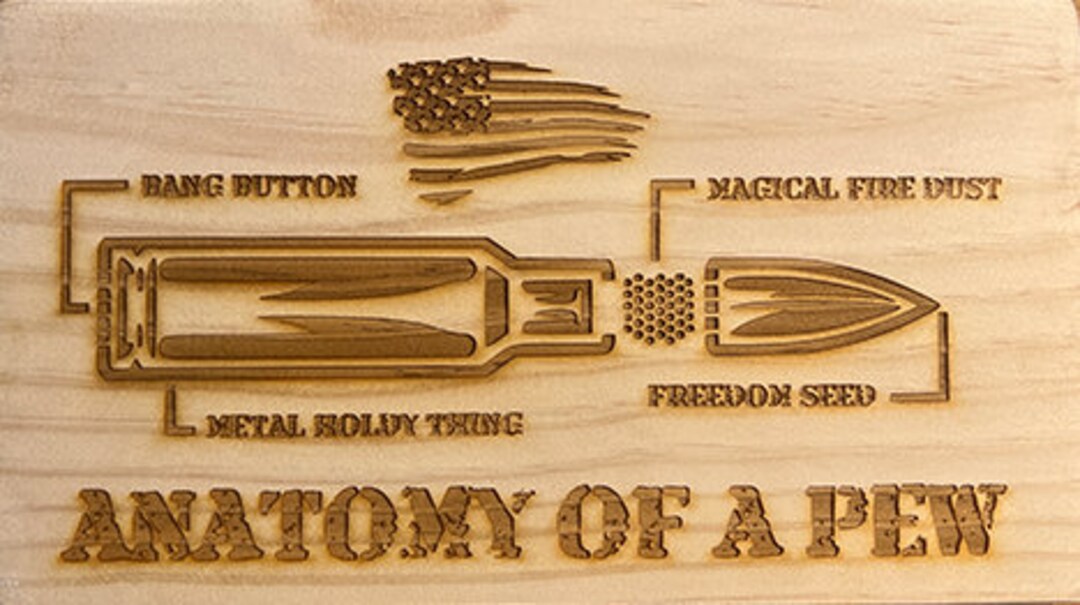 The Anatomy of a PEW Sign - Etsy