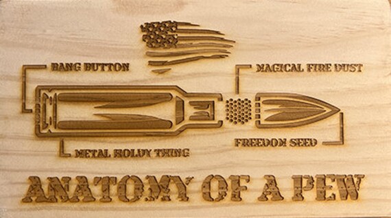 The Anatomy of a PEW Sign - Etsy