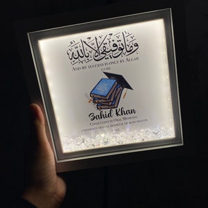 Islamic Graduation Frame. Graduation Frame. Light up Frame. Graduation ...