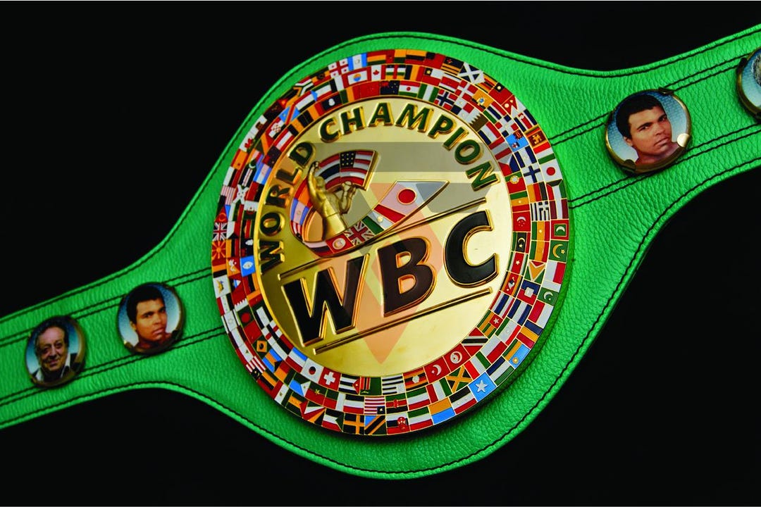 WBC Boxing Championship Belt Replica, Custom Engraved Fantasy Football ...