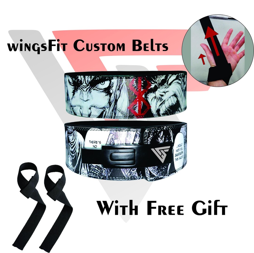 Berserk Anime Lever Belt | Powerlifting Belt | Anime Berserks Lever ...