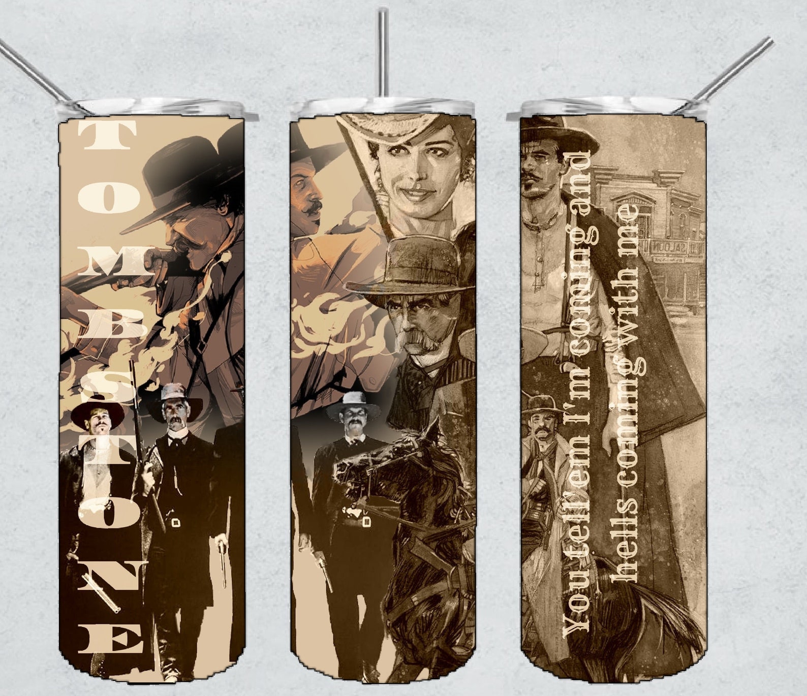 20oz Tombstone Sublimation Tumbler Wrap - Etsy