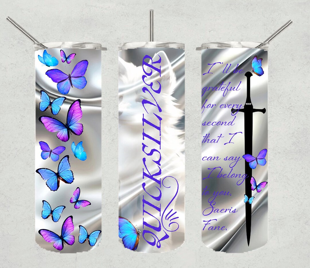 20oz. Quicksilver Sublimation Tumbler Wrap - Etsy