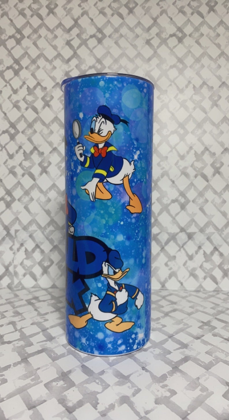 Donald Duck Tumbler Wrap PNG Mickey and Friends Inspired - Etsy
