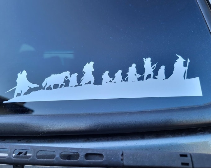 Lord of the rings decal - Etsy