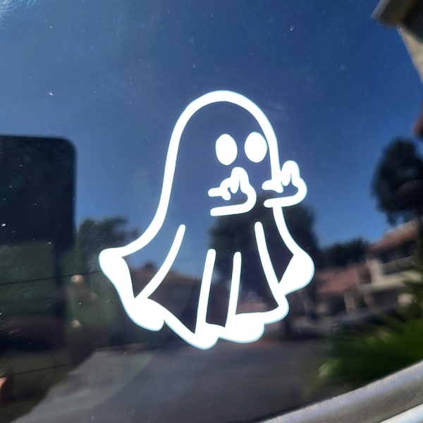 Middle Finger Decal - Etsy