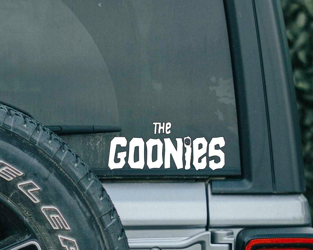 Goonies Decal Never Say Die 80's Films Treasure Hunt - Etsy
