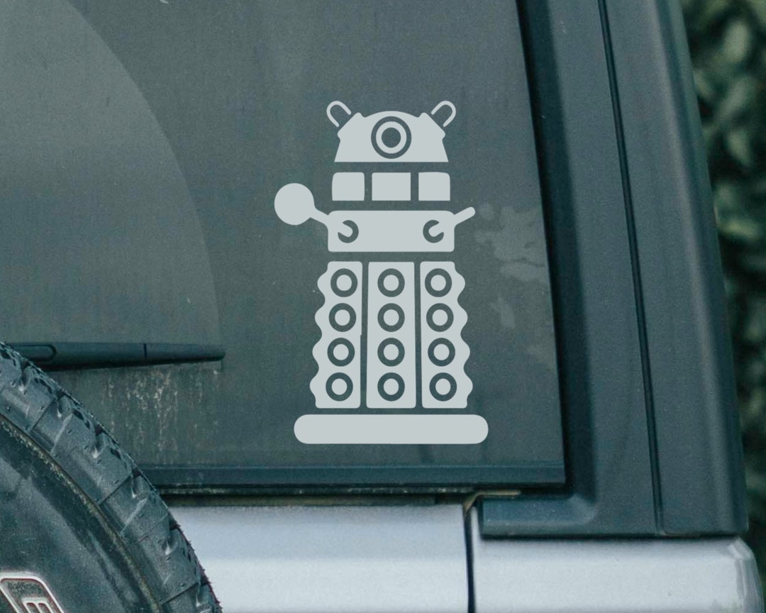 Dalek Decal Dr. Who Decal TARDIS Exterminate Dalek Exterminate Dr. Who ...