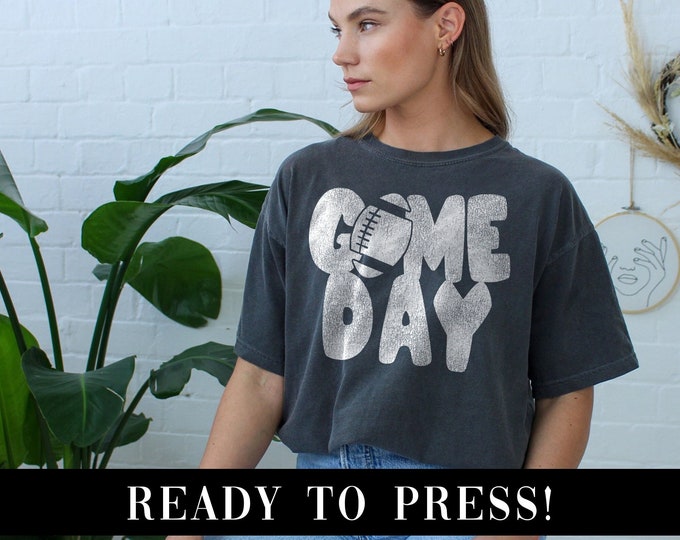READY TO PRESS Game Day Screen Print Transfers | Heat Transfer T-shirts ...