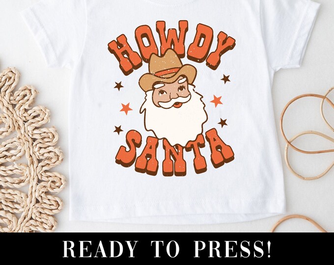 READY TO PRESS Youth Christmas Screen Print Transfers Heat Transfer for ...