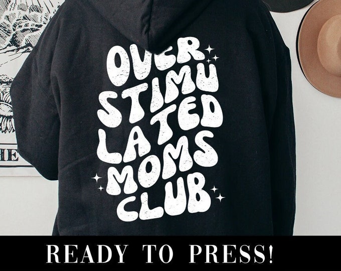 READY TO PRESS Trendy Mom Screen Print Transfers | Heat Transfer for T ...