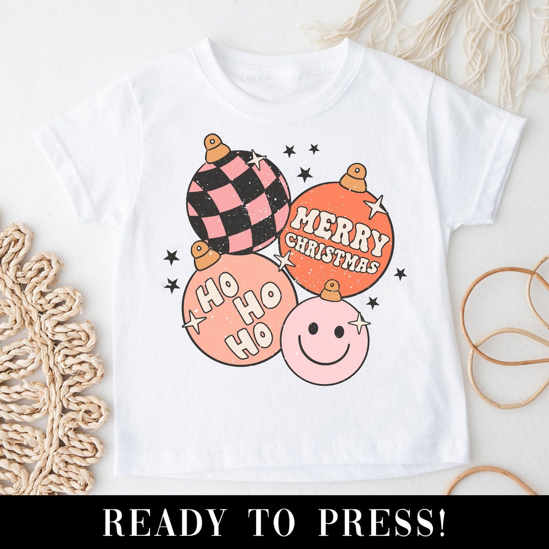 READY TO PRESS Youth Christmas Screen Print Transfers Heat - Etsy