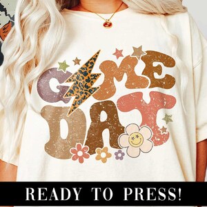 READY TO PRESS Game Day Screen Print Transfers Heat Transfer - Etsy