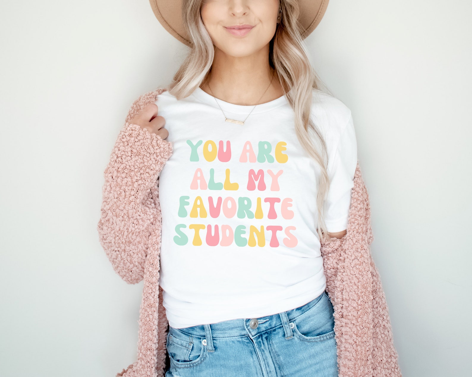 Your Are All My Favorite Students SVG Aesthetic Teacher - Etsy