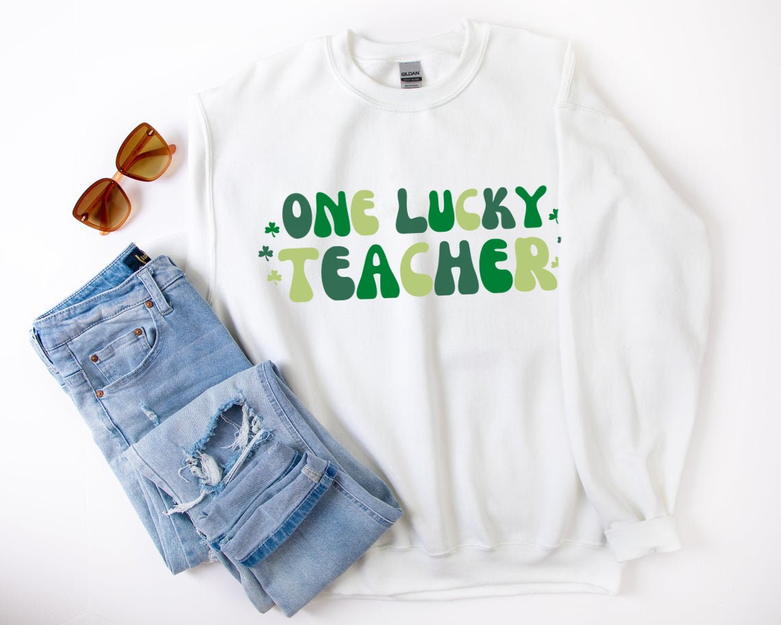 Lucky Teacher SVG Teacher St Patrick SVG St Patricks Day | Etsy