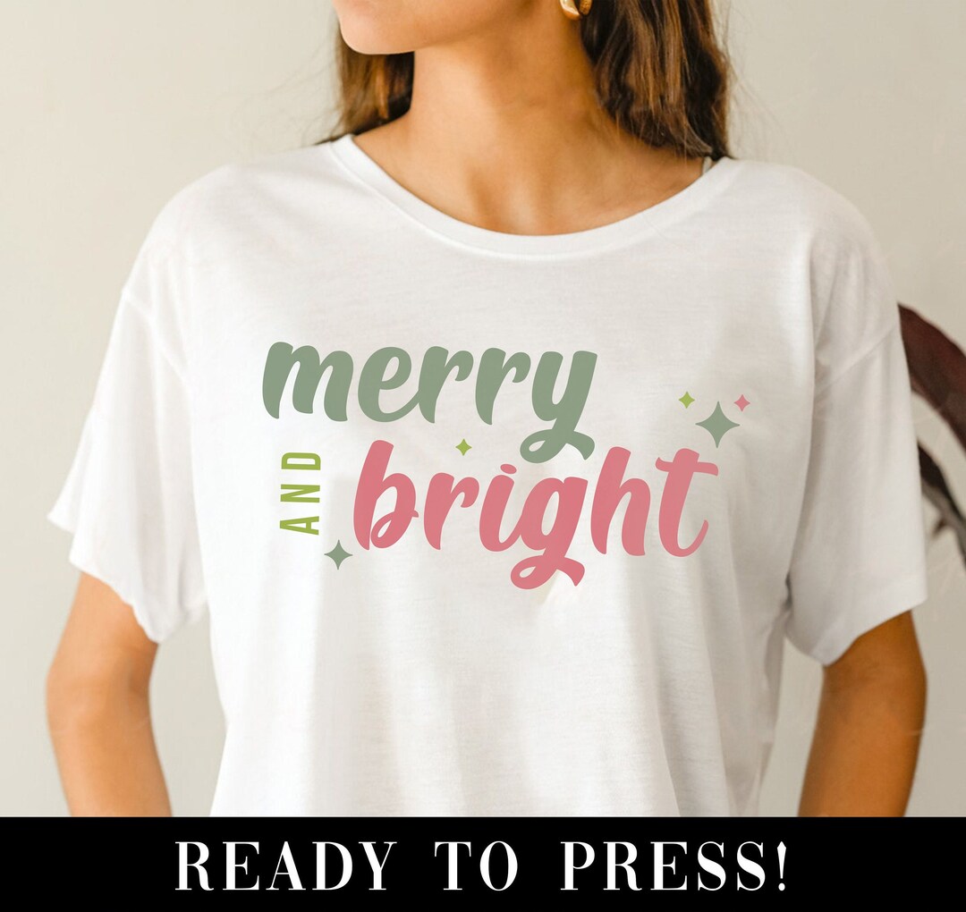 READY TO PRESS Christmas Screen Print Transfers Heat - Etsy
