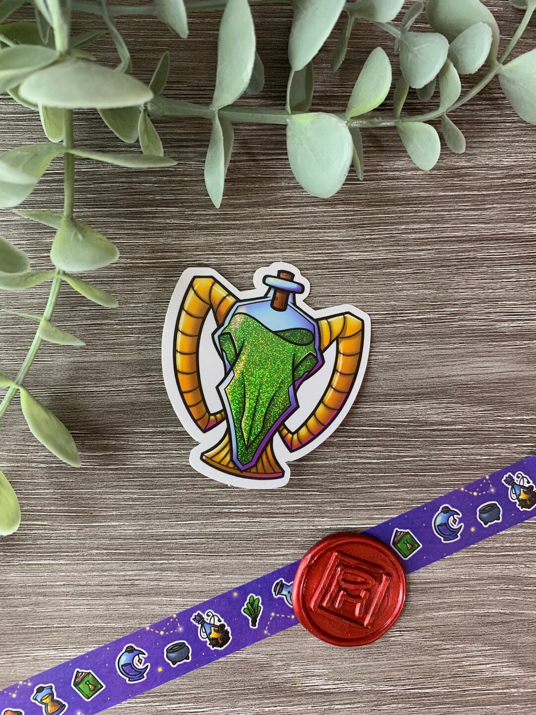 Potion of Herding Sticker Die Cut Vinyl Glitter Sticker | Waterproof ...