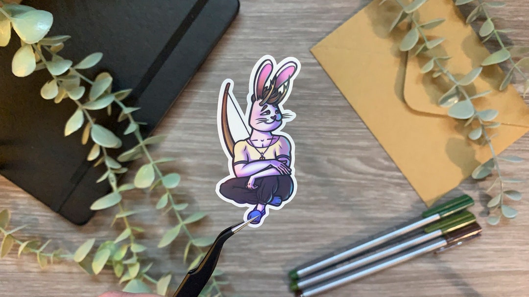 Jackalope Die Cut Vinyl Sticker Waterproof, Weatherproof, Dishwasher ...