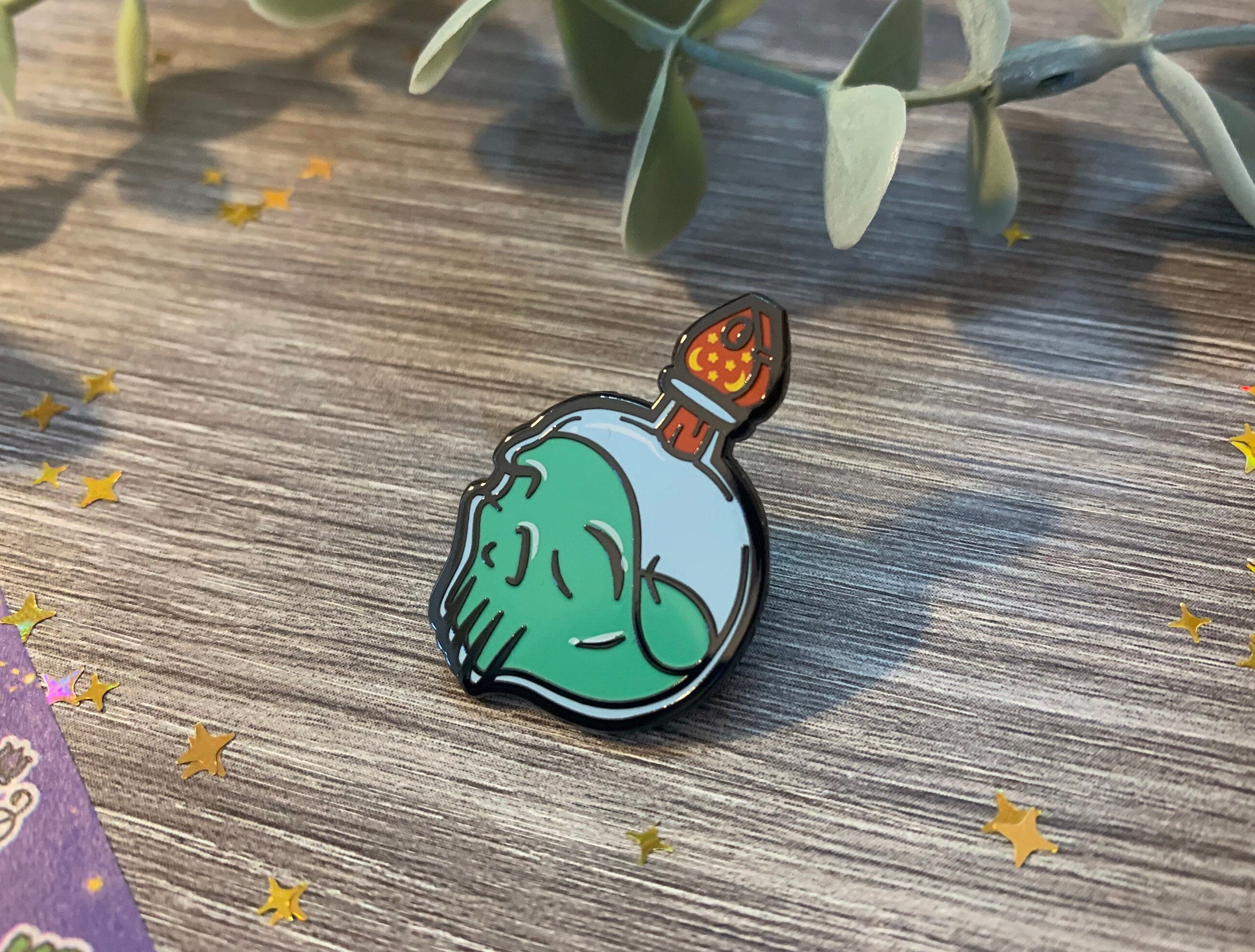 Potion Pins Enamel Pin Blind Bag Cute Potion Bottle Dnd Enamel Pin ...