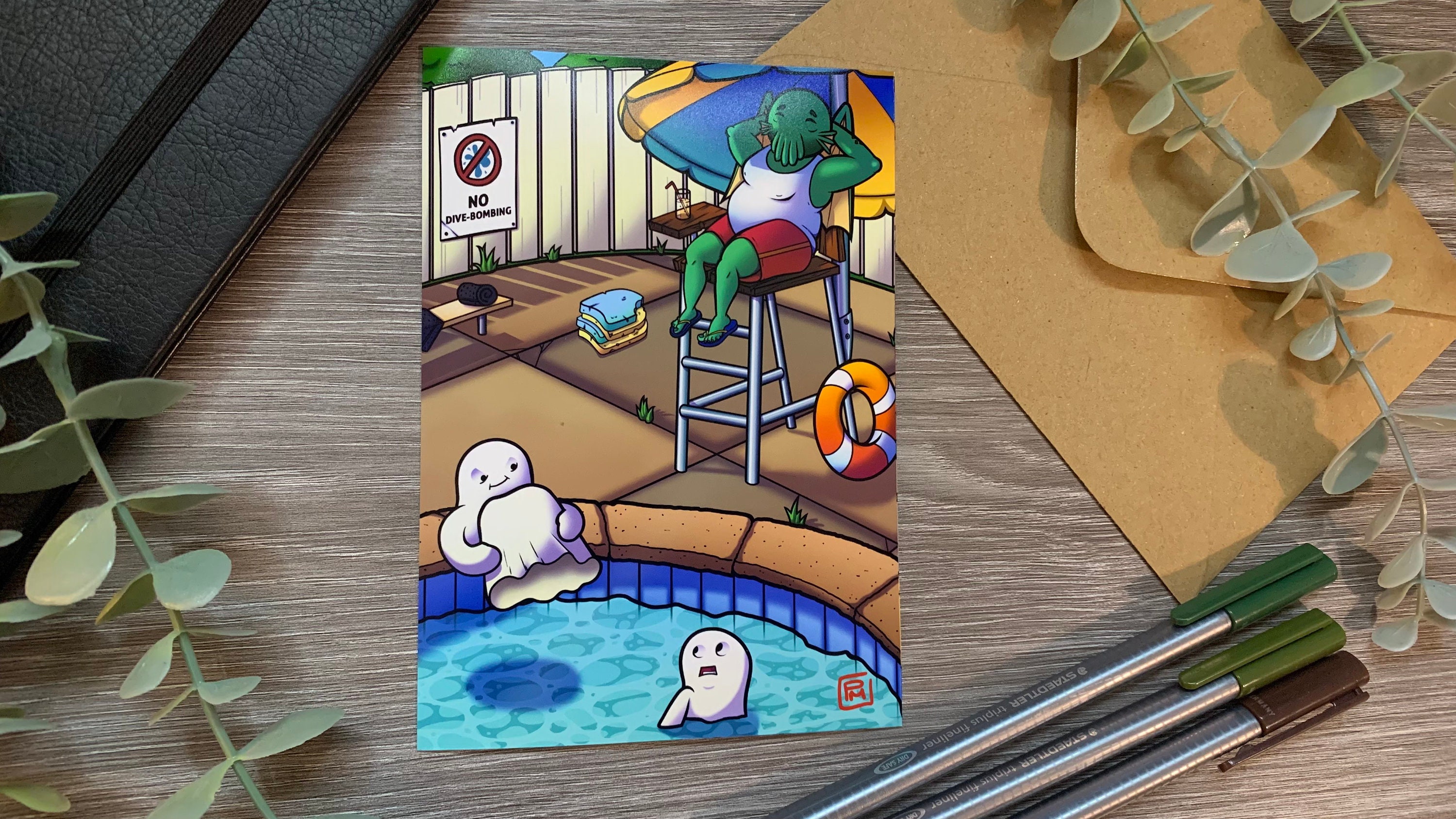 Pack of 4 Cryptid Prints Satin Finish Print With the Cthulhu Jackalope ...