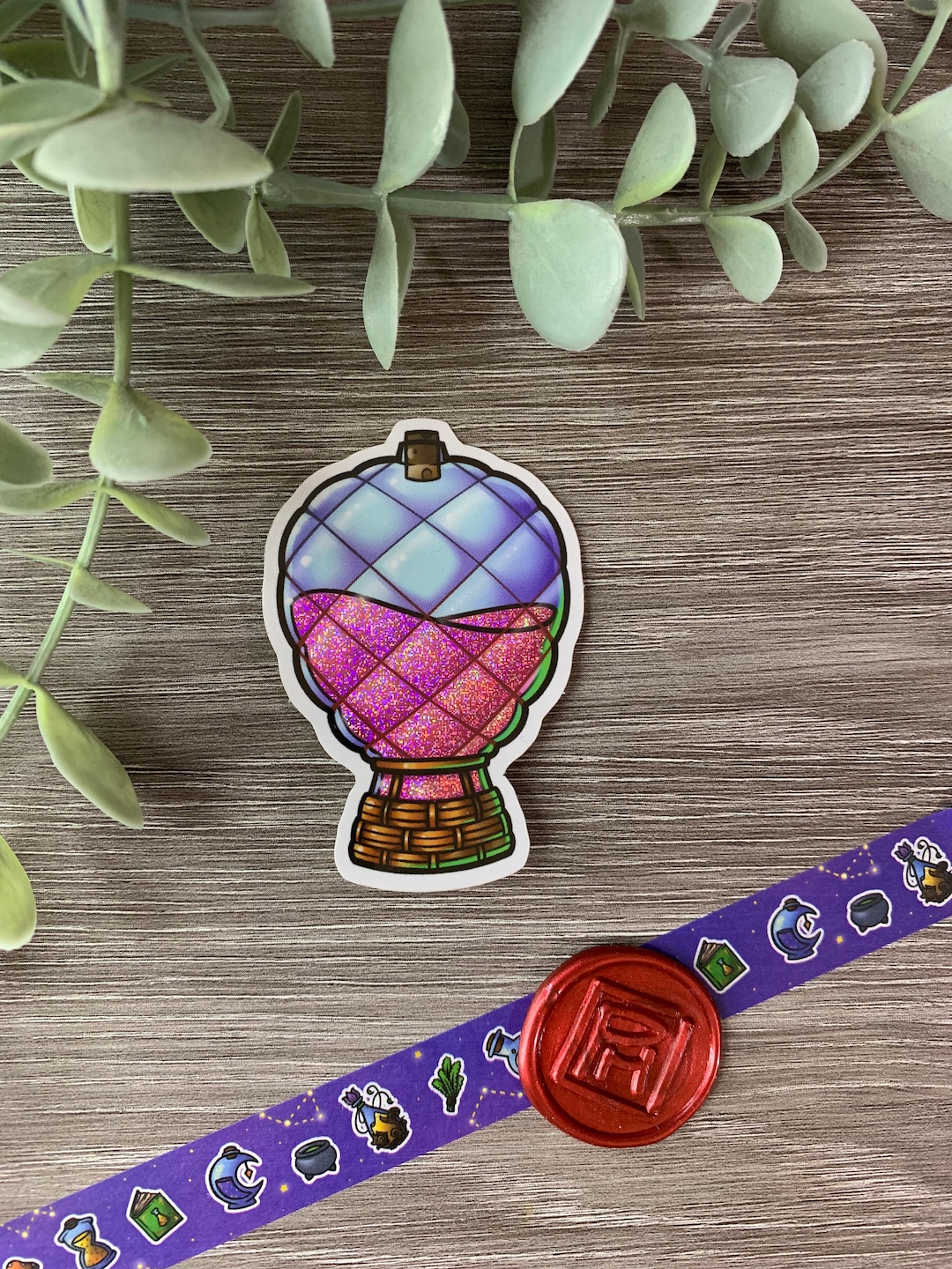Potion of Levitation Sticker Die Cut Vinyl Glitter Sticker | Waterproof ...