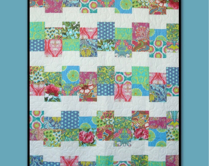 Villa Rosa Designs Cloud Nine Pattern - Fat Quarter Quilt Pattern ...