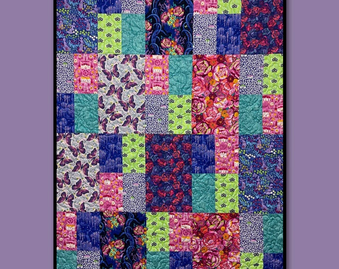 Villa Rosa Designs Maid Marian Pattern - Fat Quarter Quilt Pattern ...