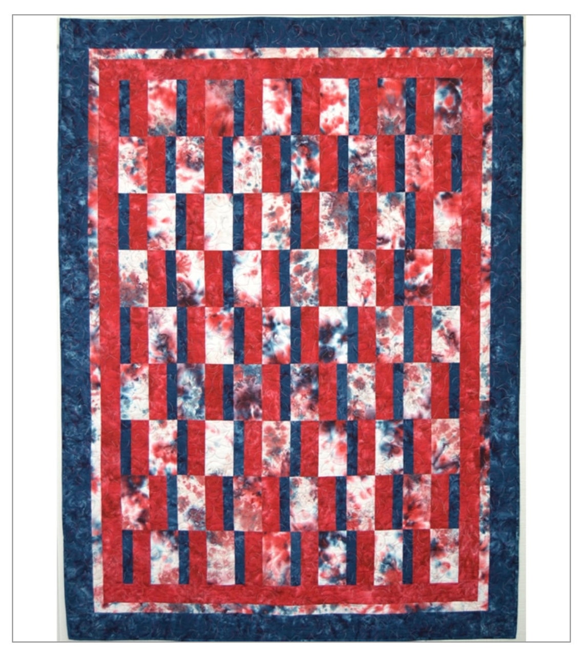 Fabric Cafe Simply Strips Pattern 3 Yard Quilt Pattern Quilt Pattern ...