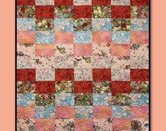 Villa Rosa Designs Gilda Pattern - Fat Quarter Quilt Pattern - Villa ...