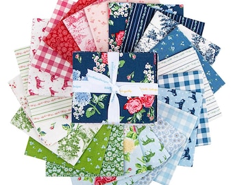 PREORDER! Riley Blake Vibrance Fat Quarter Bundle - Floral Fabric - Floral Fat Quarters - Riley ...