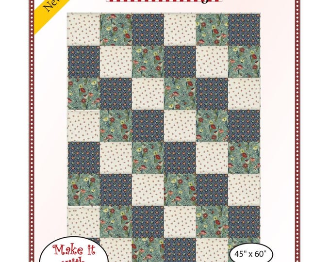 Fabric Cafe EZ Patch Pattern 3 Yard Quilt Pattern - Quilt Pattern ...