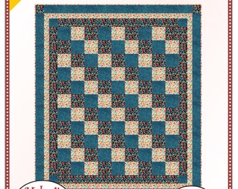 Fabric Cafe EZ Patch Pattern 3 Yard Quilt Pattern - Quilt Pattern ...