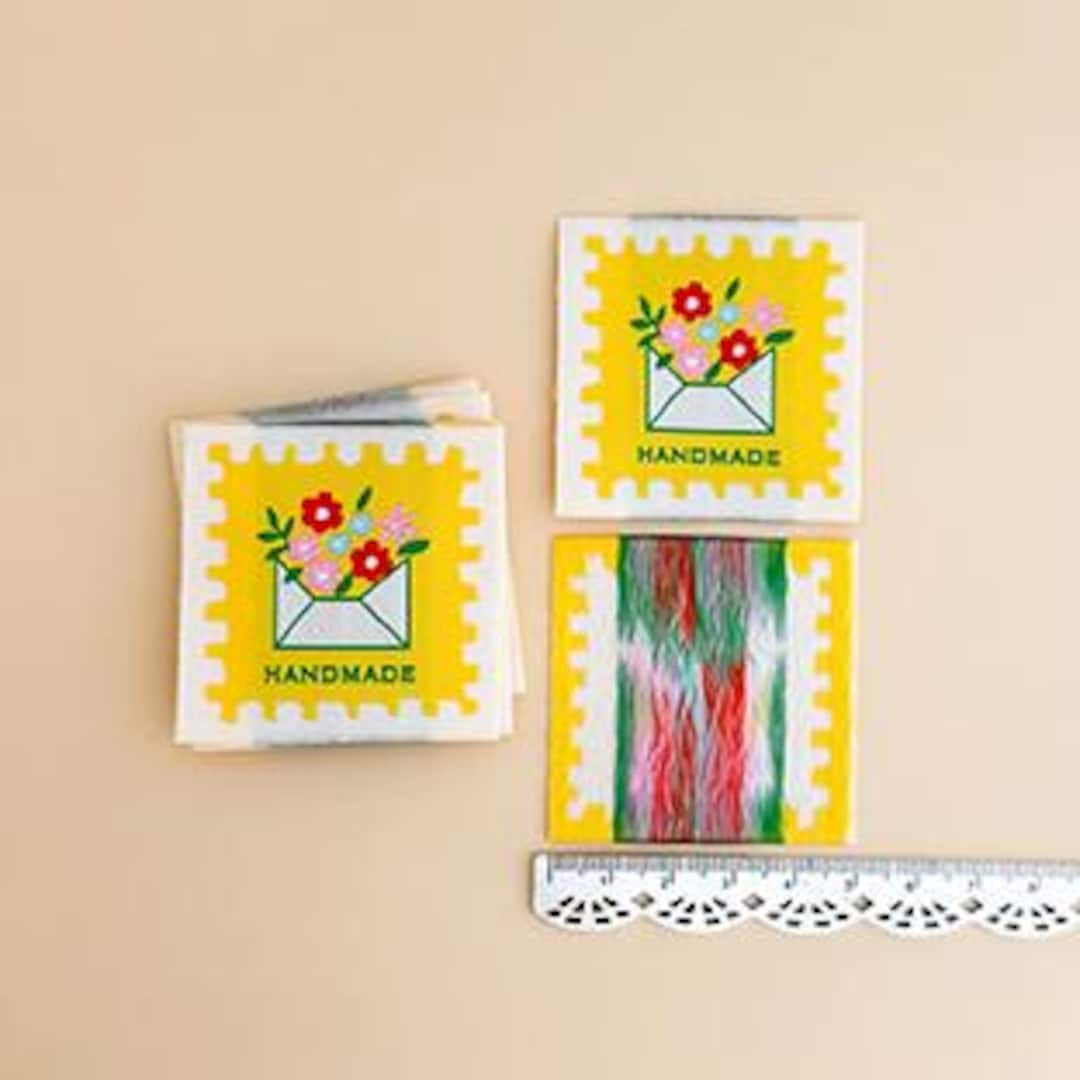 IN STOCK Minki Kim Bloom Note Woven Labels - Etsy