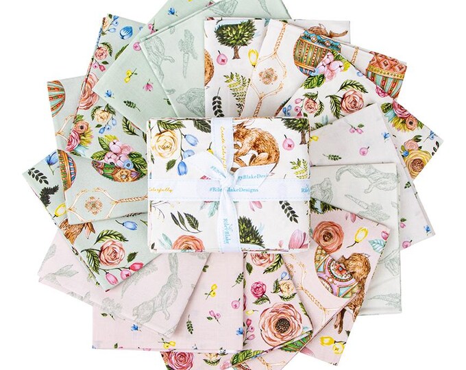 IN STOCK Riley Blake Sweet Spring Quarter Bundle - Easter Fat Quarters ...