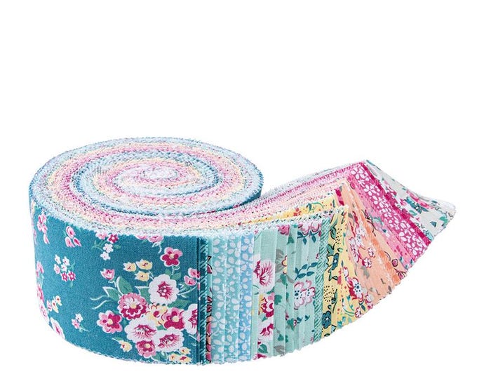 IN STOCK Riley Blake Melody Rolie Polie - 2.5 Inch Strips - Quilting ...
