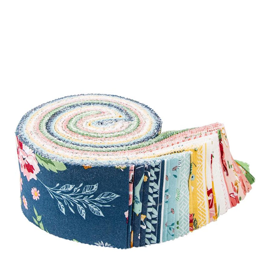 IN STOCK Riley Blake Melody Rolie Polie - 2.5 Inch Strips - Quilting ...