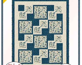 Fabric Cafe EZ Patch Pattern 3 Yard Quilt Pattern - Quilt Pattern ...