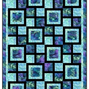 Fabric Cafe Arcade Pattern 3 Yard Quilt Pattern - Arcade Pattern ...