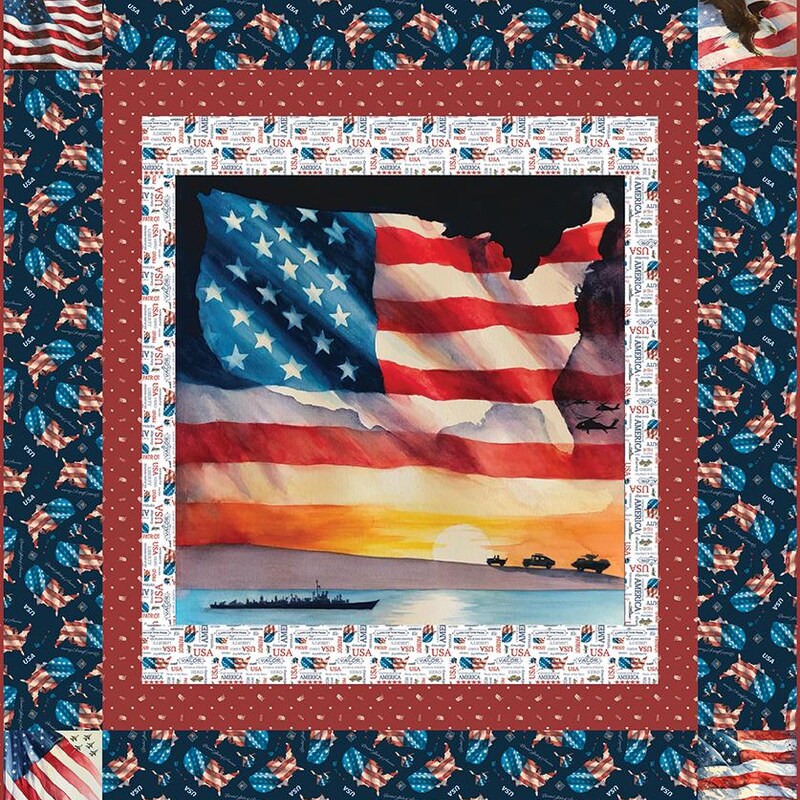 Military Quilt Panel - Etsy