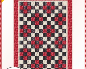 Fabric Cafe Fun Times Pattern 3 Yard Quilt Pattern Quilt Pattern Fabric ...