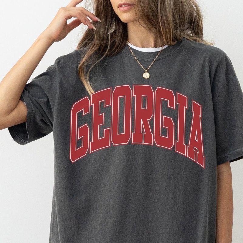 Comfort Colors Georgia Bulldogs Shirts - Etsy