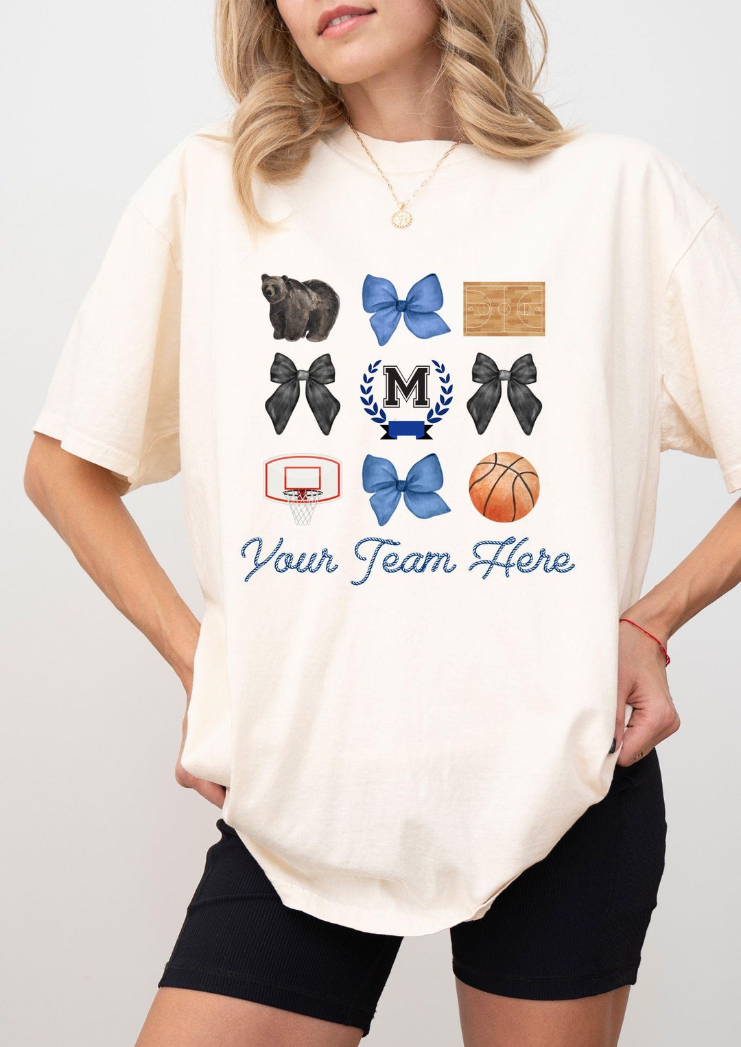 Custom Bow Basketball Shirt, Bow Mascot Shirt, School Spirit, Custom ...