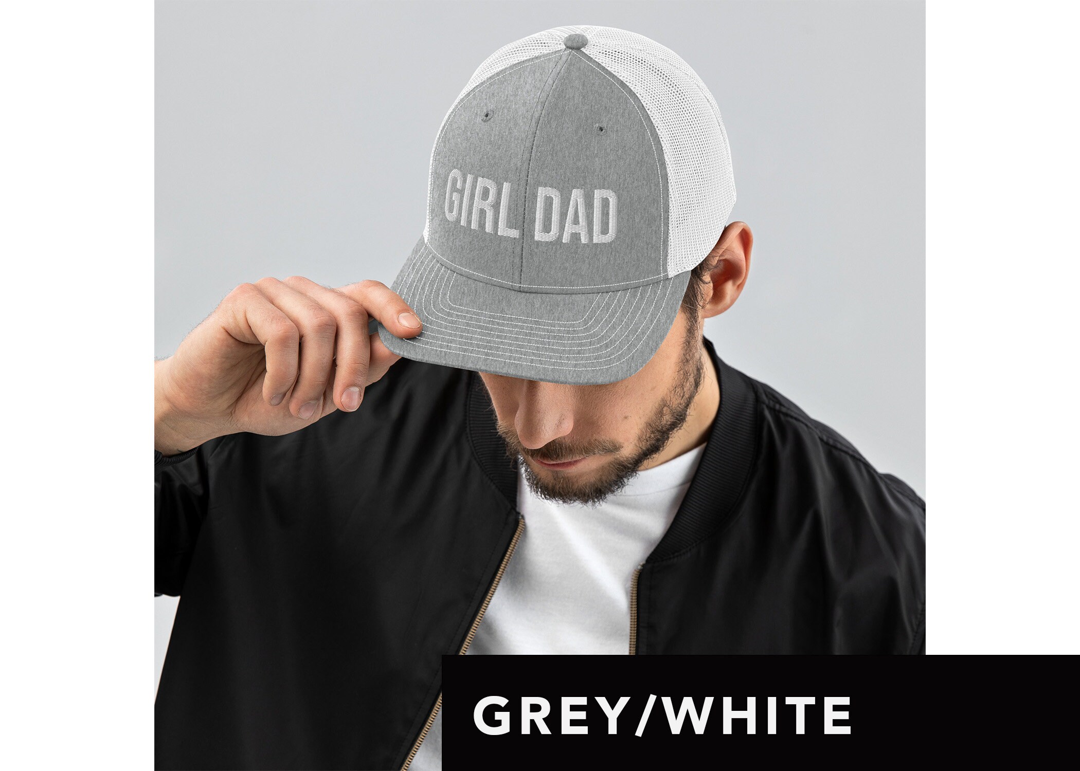 Girl Dad Trucker Cap, Girl Dad Gifts, Fathers Day Gift From Kids, Girl ...