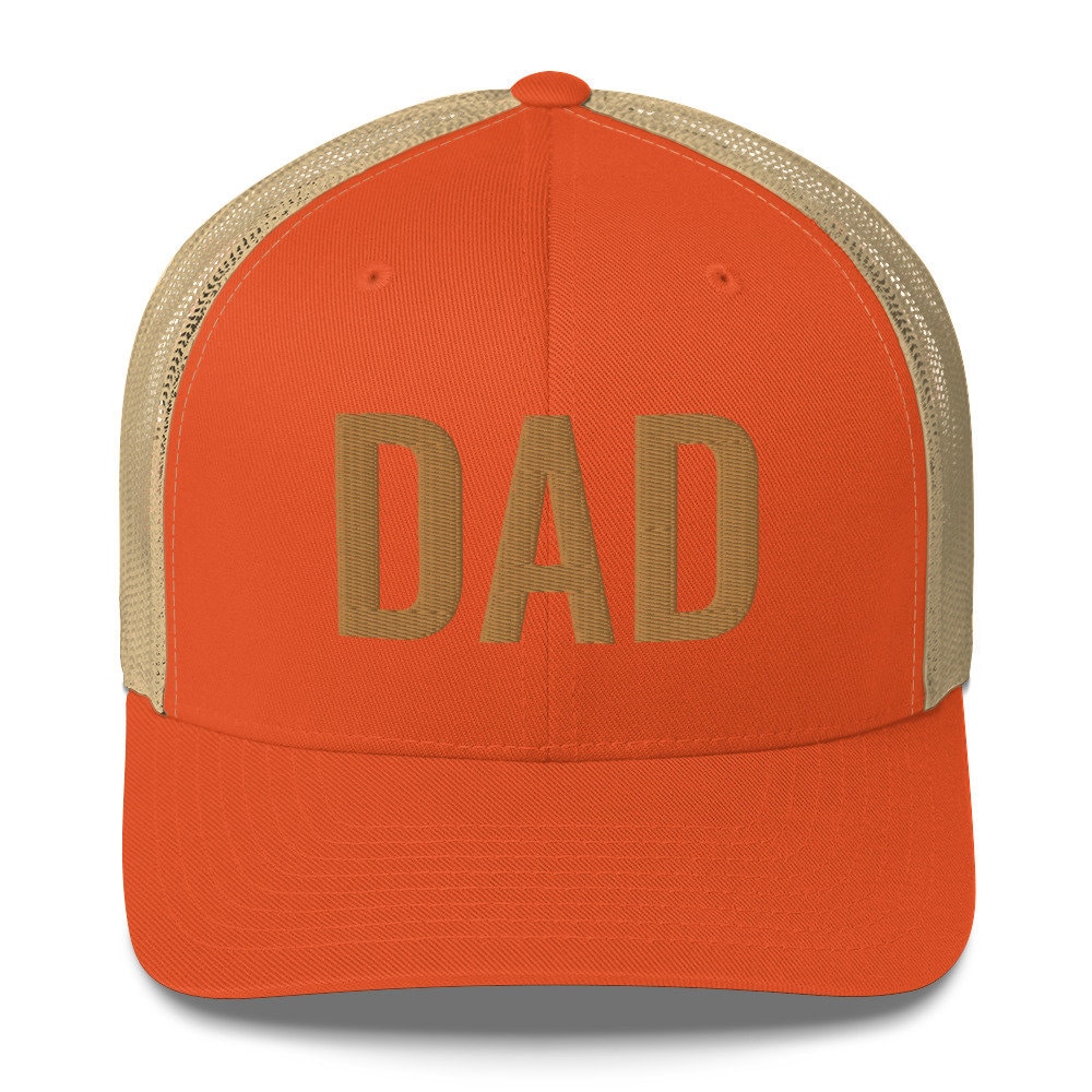Dad Embroidered Trucker Cap, New Dad Gift, Dad Pregnancy Reveal, Dad ...